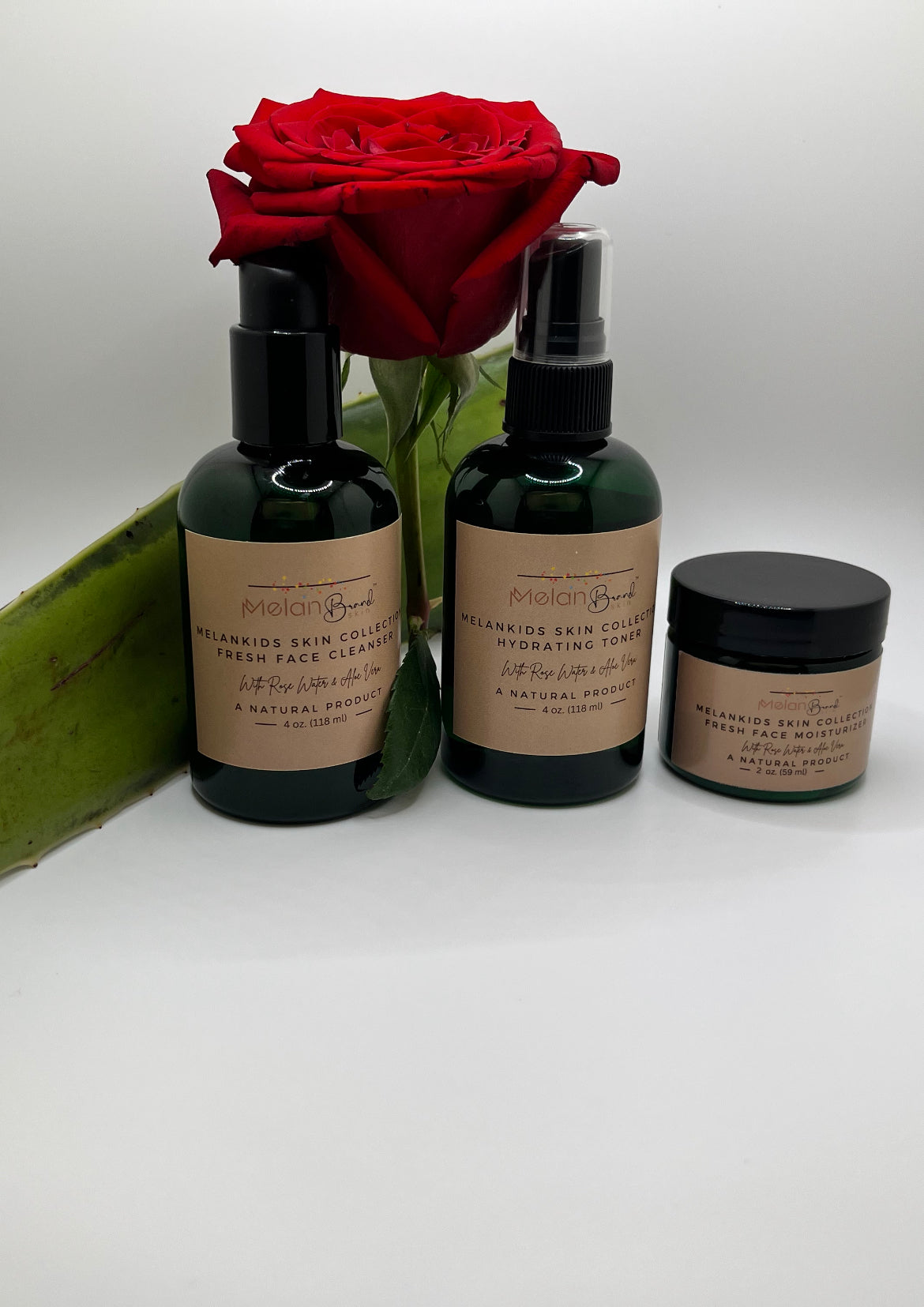Natural Skincare Products for Black and Brown Kids by MelanBrand Skin